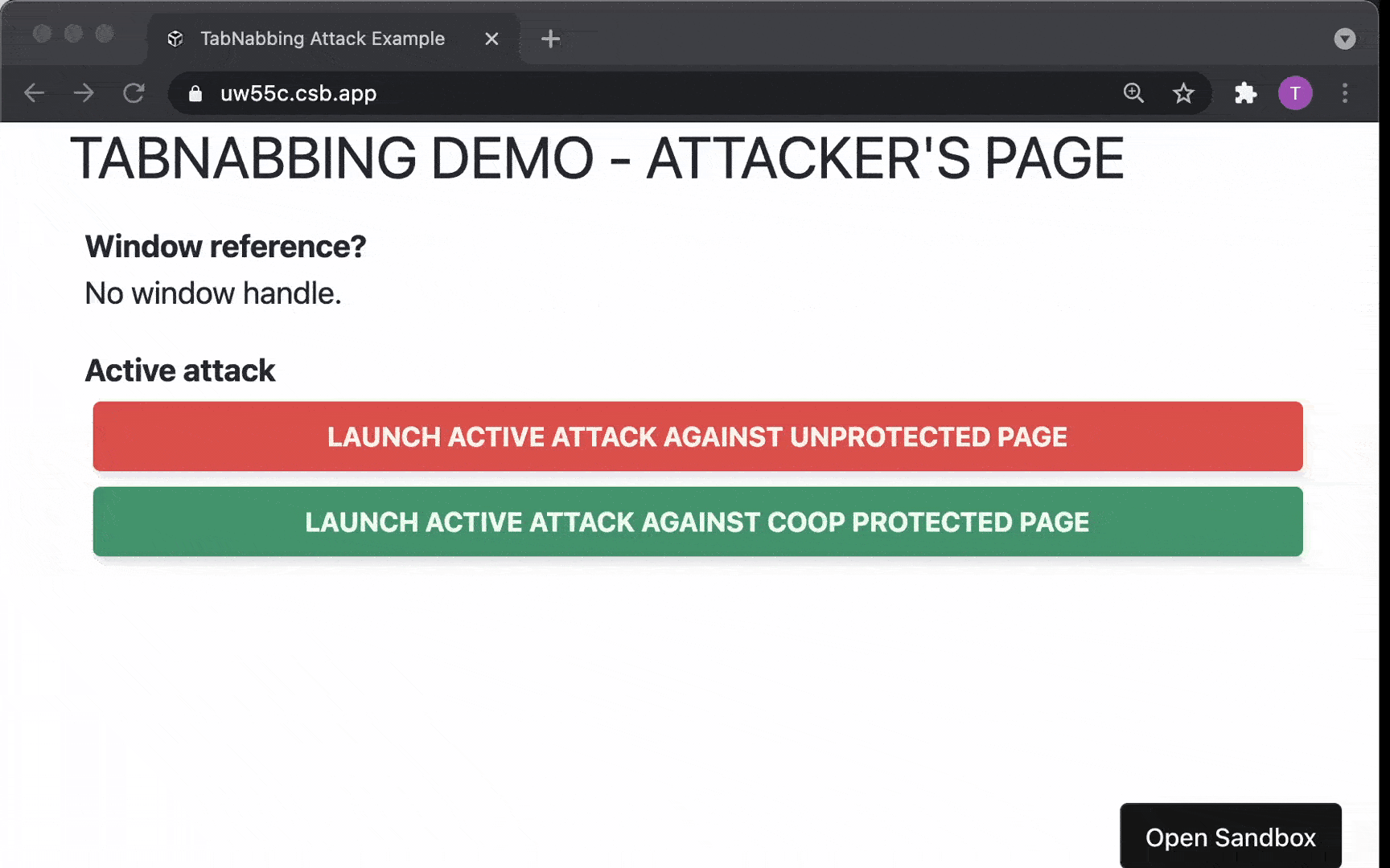 Tabnabbing Attacks and Prevention – AppSec Monkey