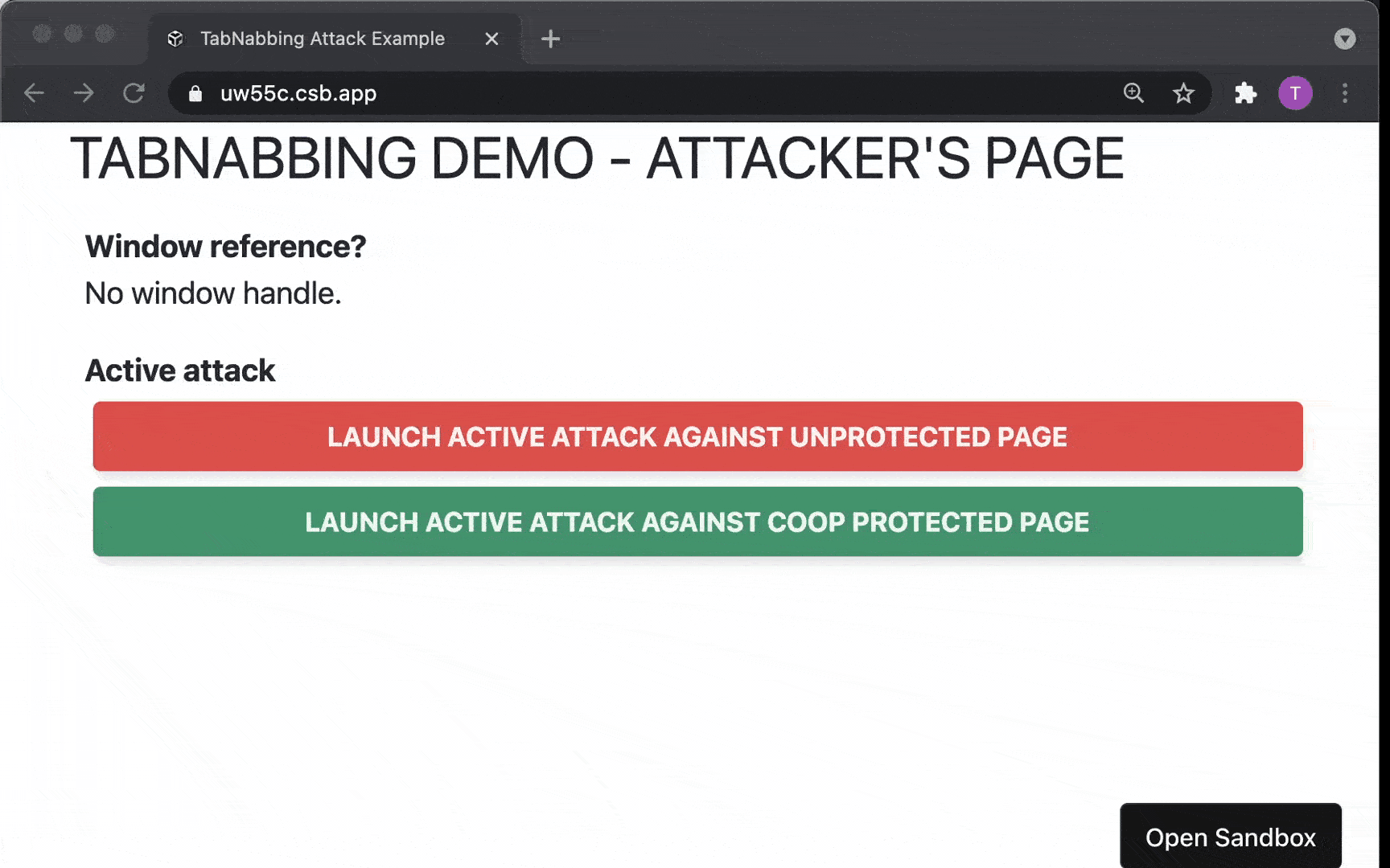 Tabnabbing Attacks and Prevention – AppSec Monkey